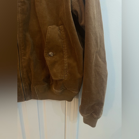 Polo Ralph Lauren | Jackets & Coats | Polo Ralph Lauren Barracuda Corduroy Brown Bomber Jacket ...